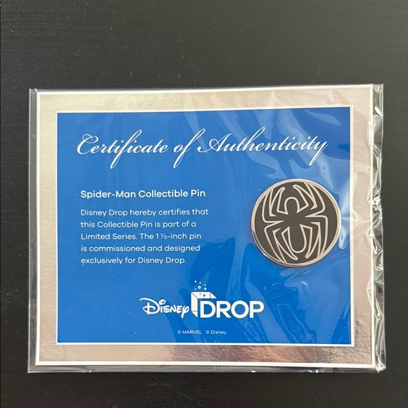 Disney | Other | Disney Drop Collectible Limited Marvel Black And ...